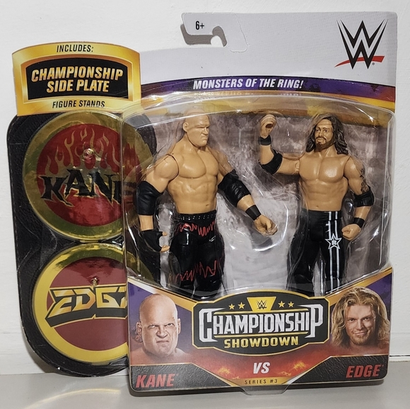 WWE | Accessories | Mattel Kane Vs Edge Championship Showdown Action ...
